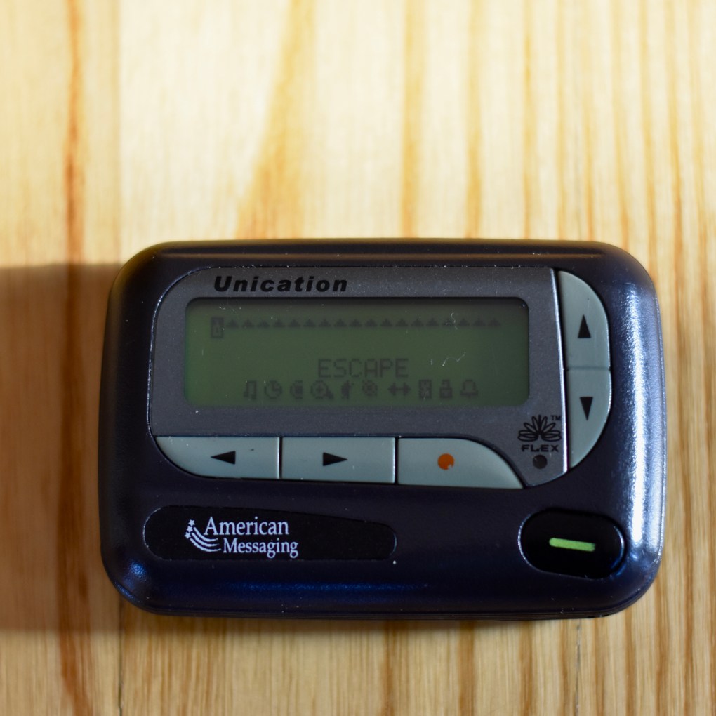 Farewell To Thee, My Pager | Ginger Mouse